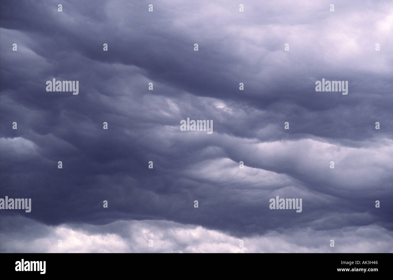 Unusual overcast sky Threatening rain Stock Photo - Alamy