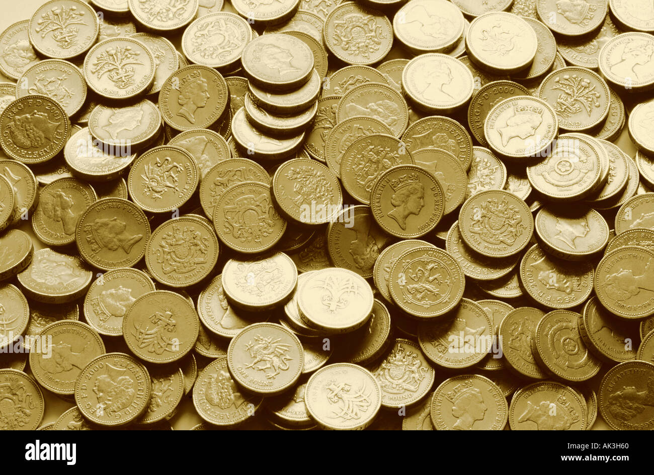 Random coins hi-res stock photography and images - Alamy
