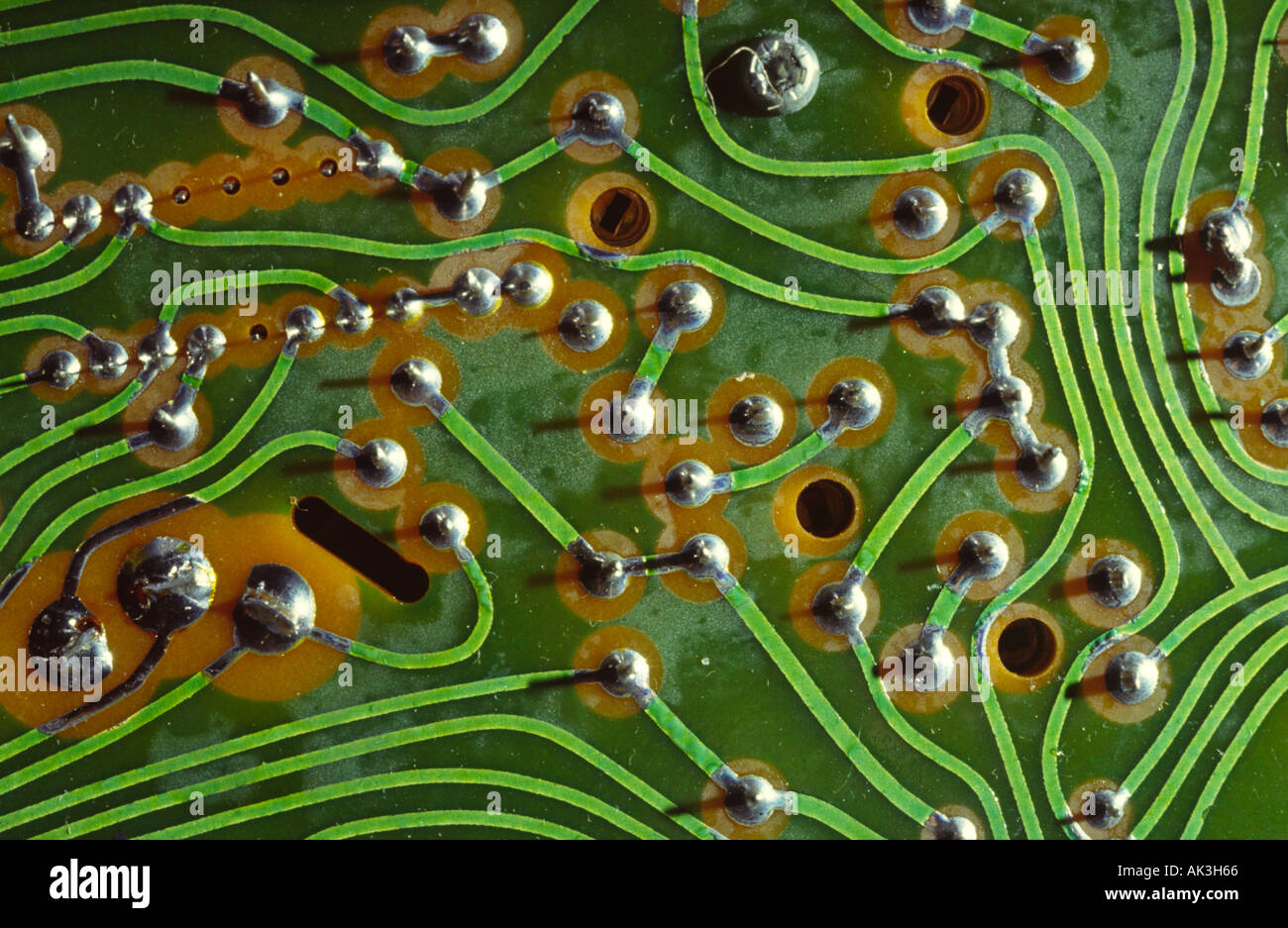 Electronic printed circuit board Stock Photo - Alamy