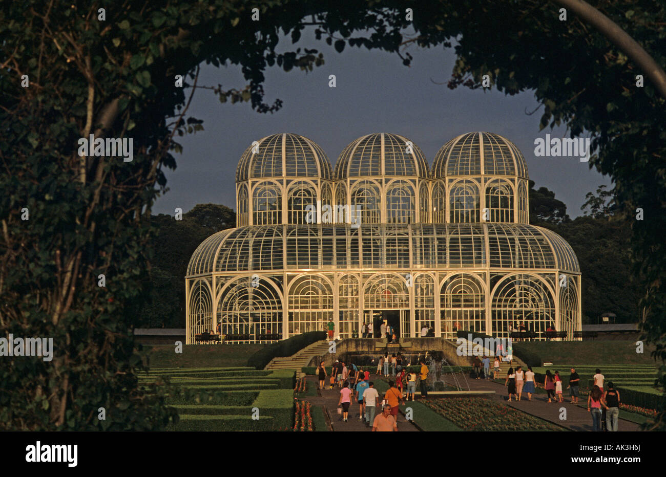 Botanical Gardens Curitiba Brazil Stock Photo - Alamy