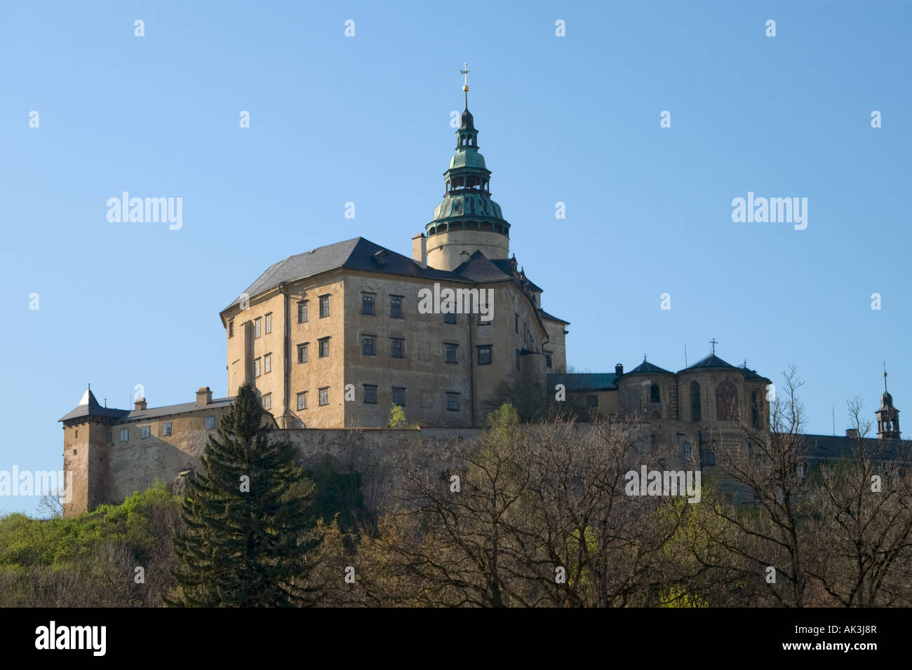 Castle in Frydlant, Bohemia, Czech Stock Photo - Alamy