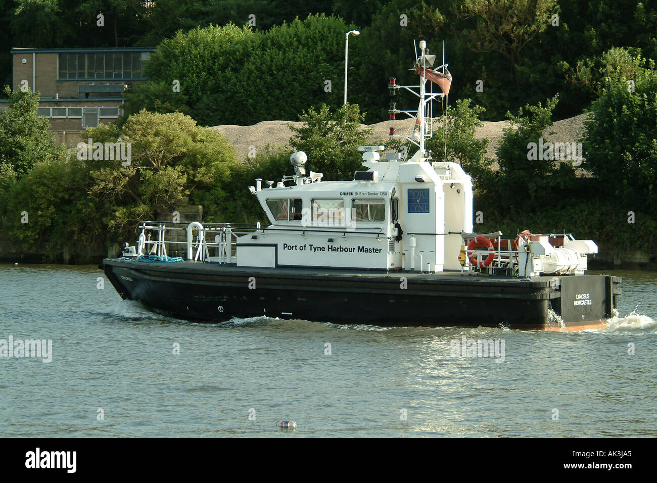 Port of tyne harbour master pilot vessel Stock Photo - Alamy