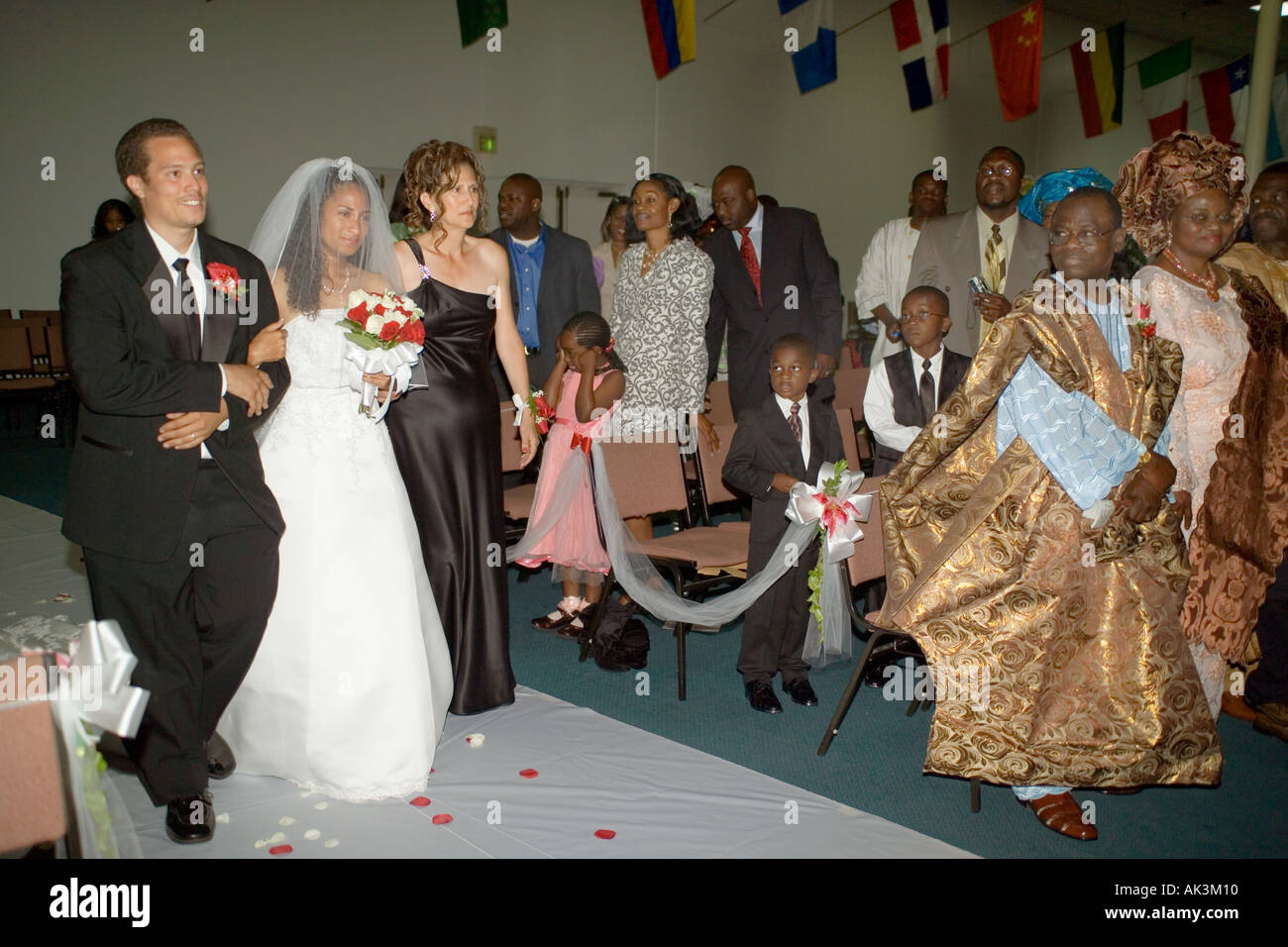 Mixed race marriage tribe hi-res stock photography and images - Alamy