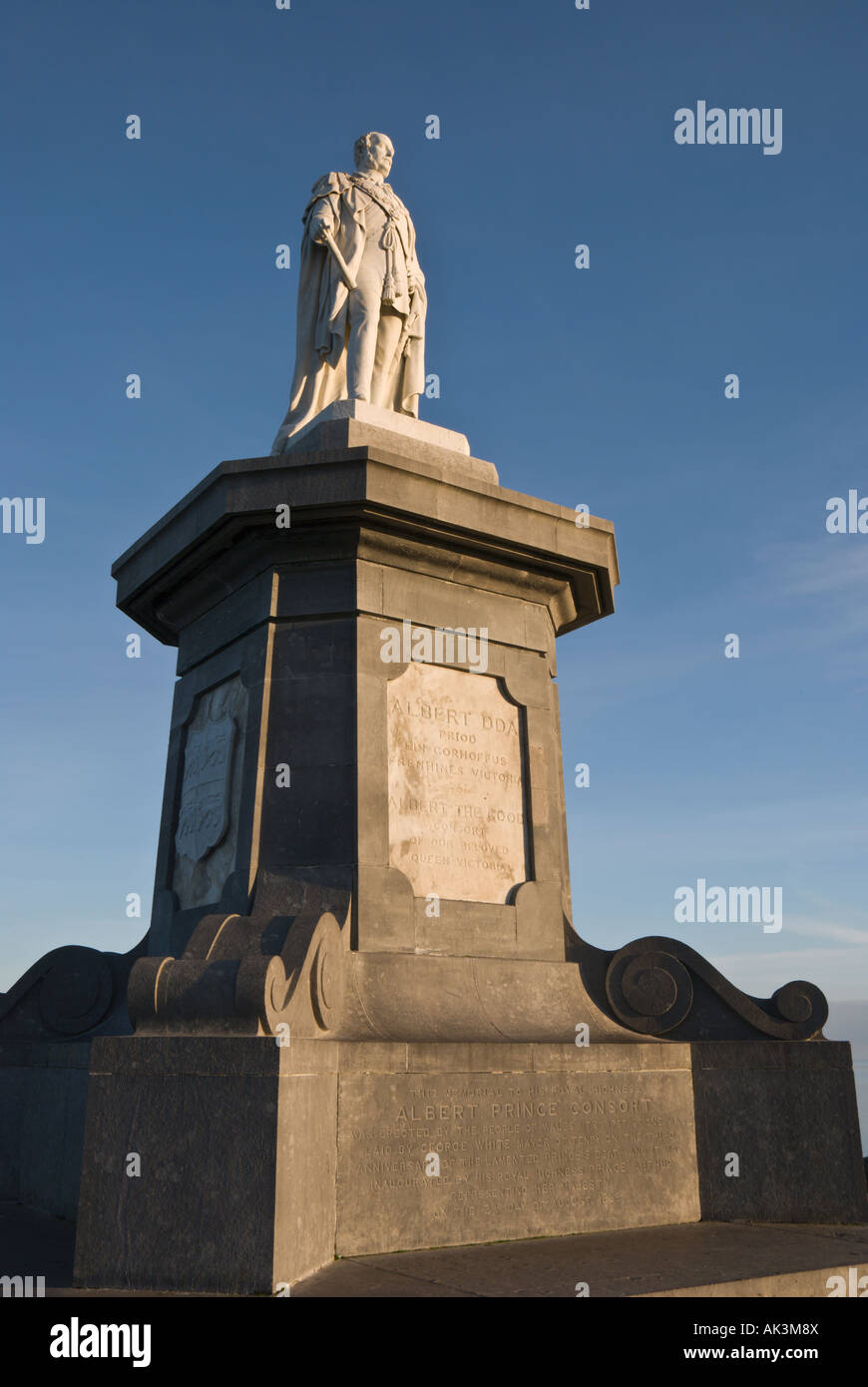 The Welsh National Memorial to Prince Albert Castle Hill, Tenby ...