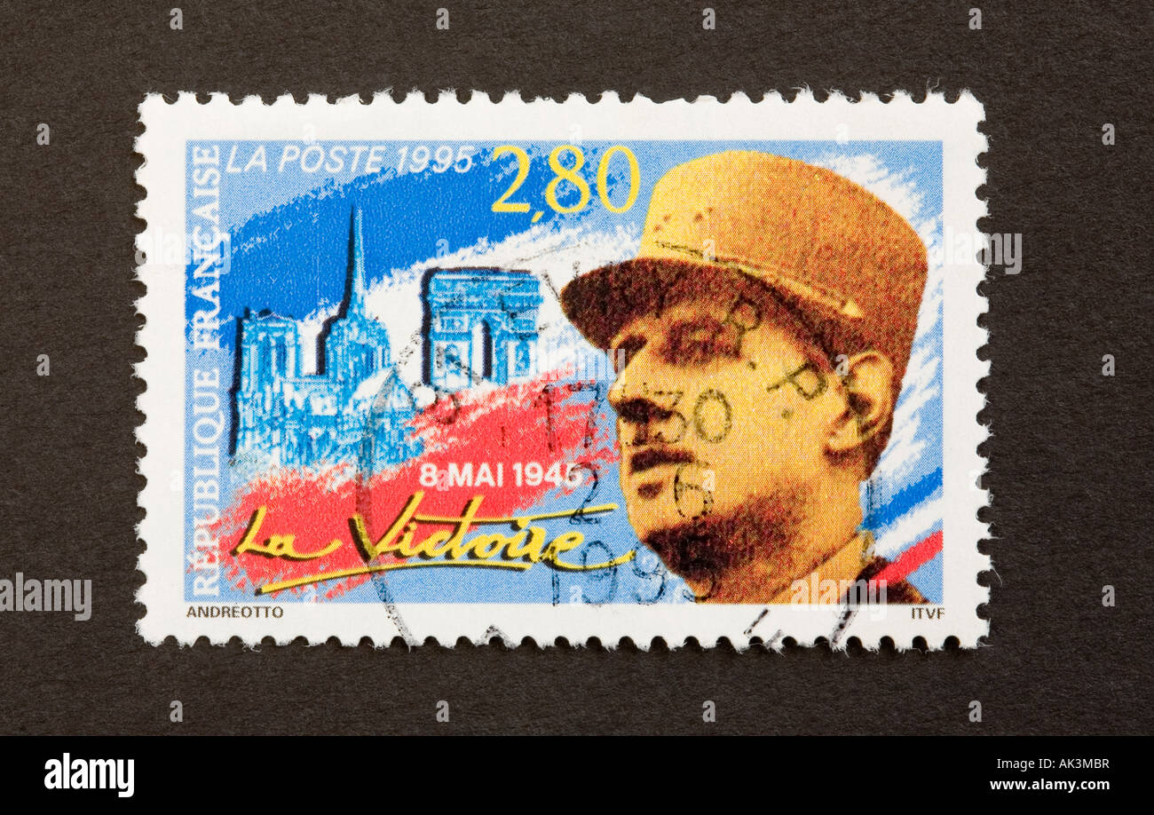 France postage stamp hi-res stock photography and images - Alamy