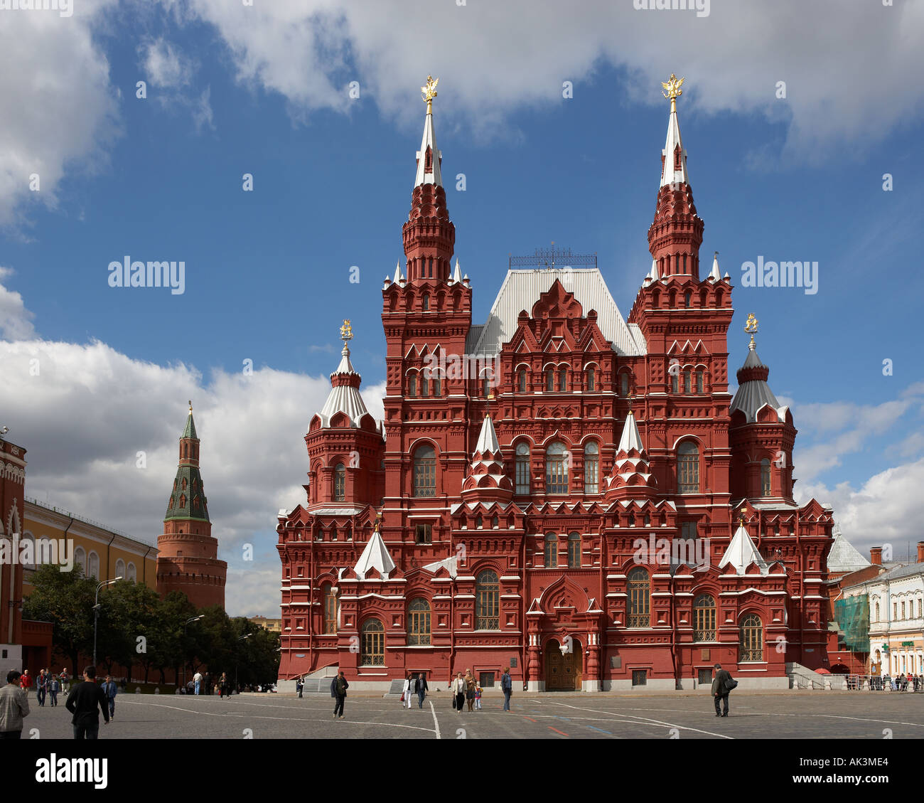 STATE HISTORY MUSEUM RED SQUARE MOSCOW Stock Photo - Alamy