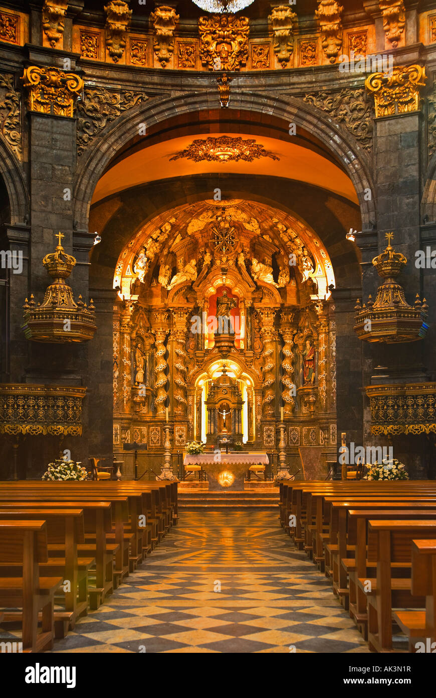 Holy Altar in the Sanctuary of Saint Ignacio de Loyola, Azpeitia ...