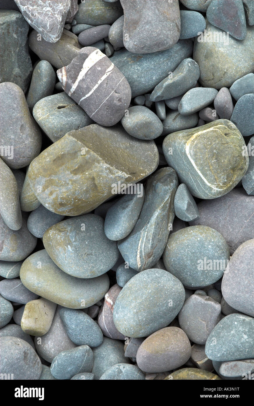 Multi coloured shingle hi-res stock photography and images - Alamy