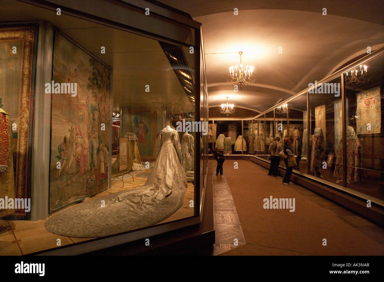 Kremlin museum and dresses hi-res stock photography and images - Alamy