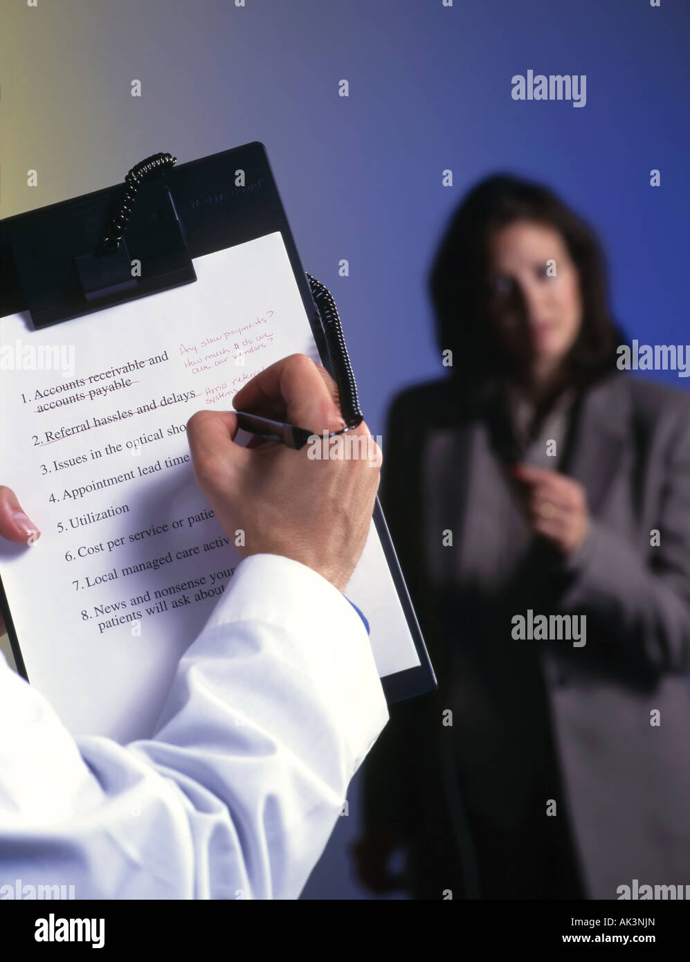 Taking patient history hi-res stock photography and images - Alamy