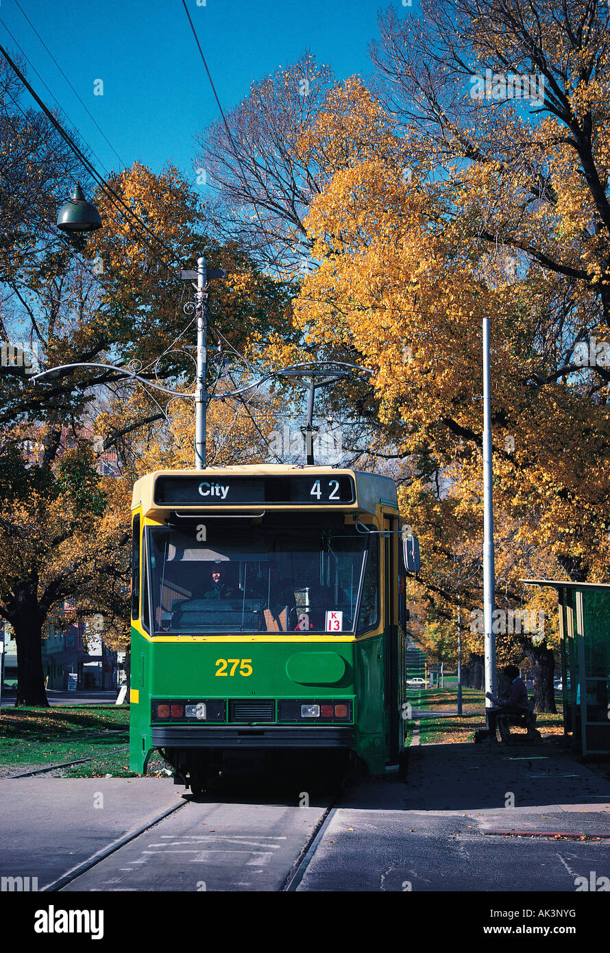 Melbourne tramway network hi-res stock photography and images - Alamy