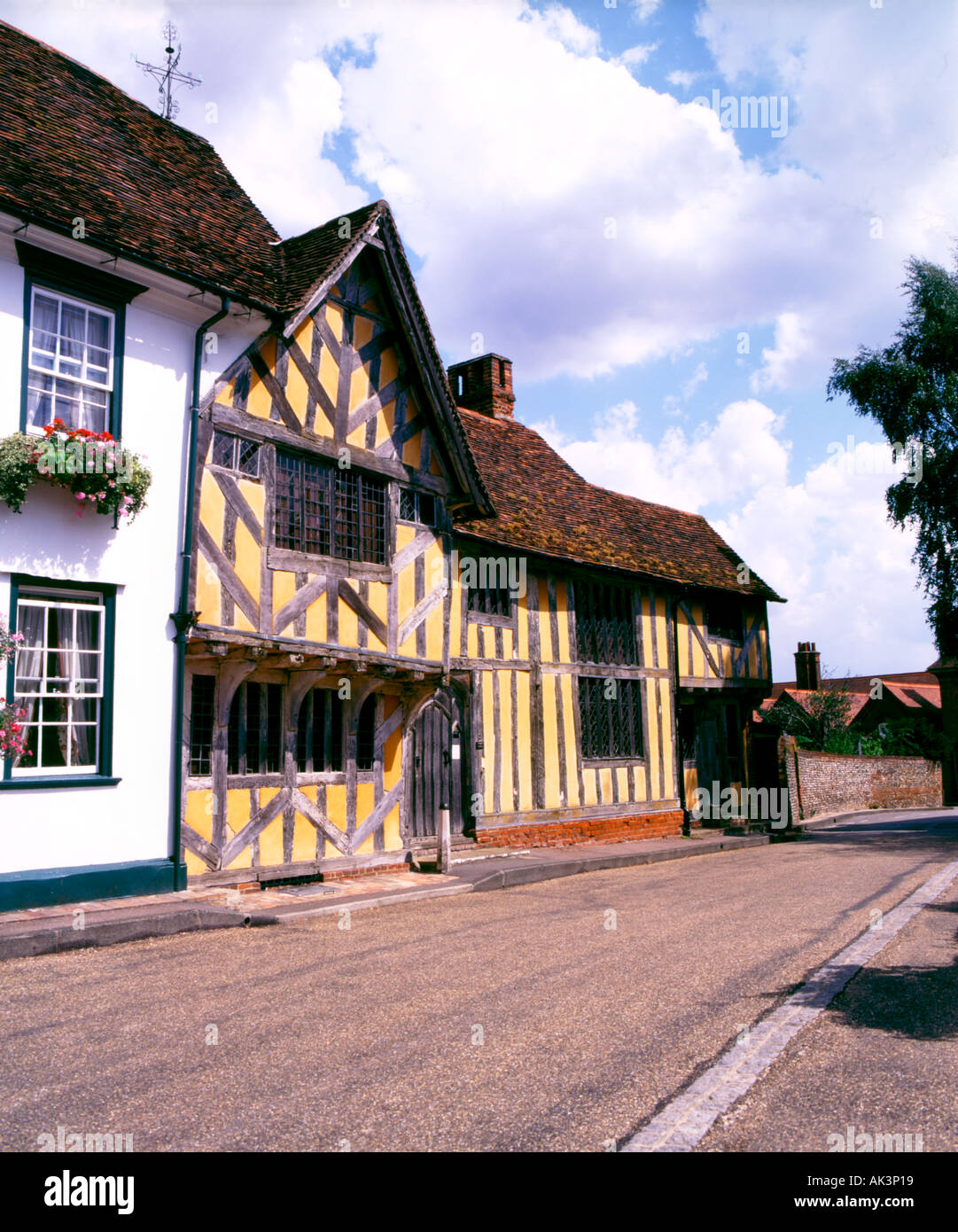 Merchants House Lavenham Suffolk County England UK United Kingdom GB ...