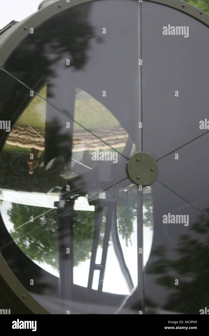 Authentic British Second World War searchlight Stock Photo - Alamy