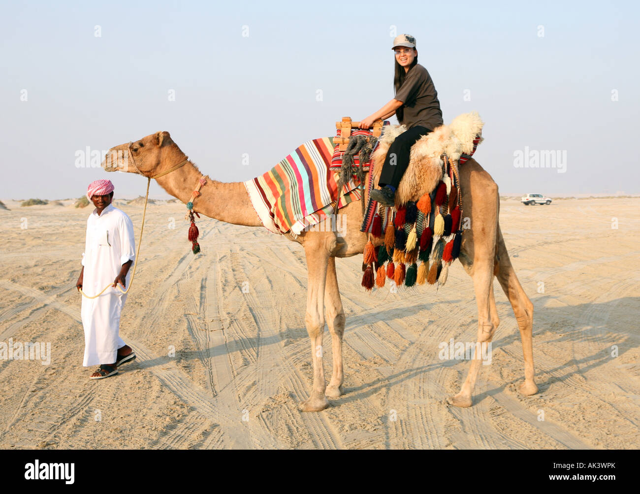 Bedouin woman qatar hi-res stock photography and images - Alamy
