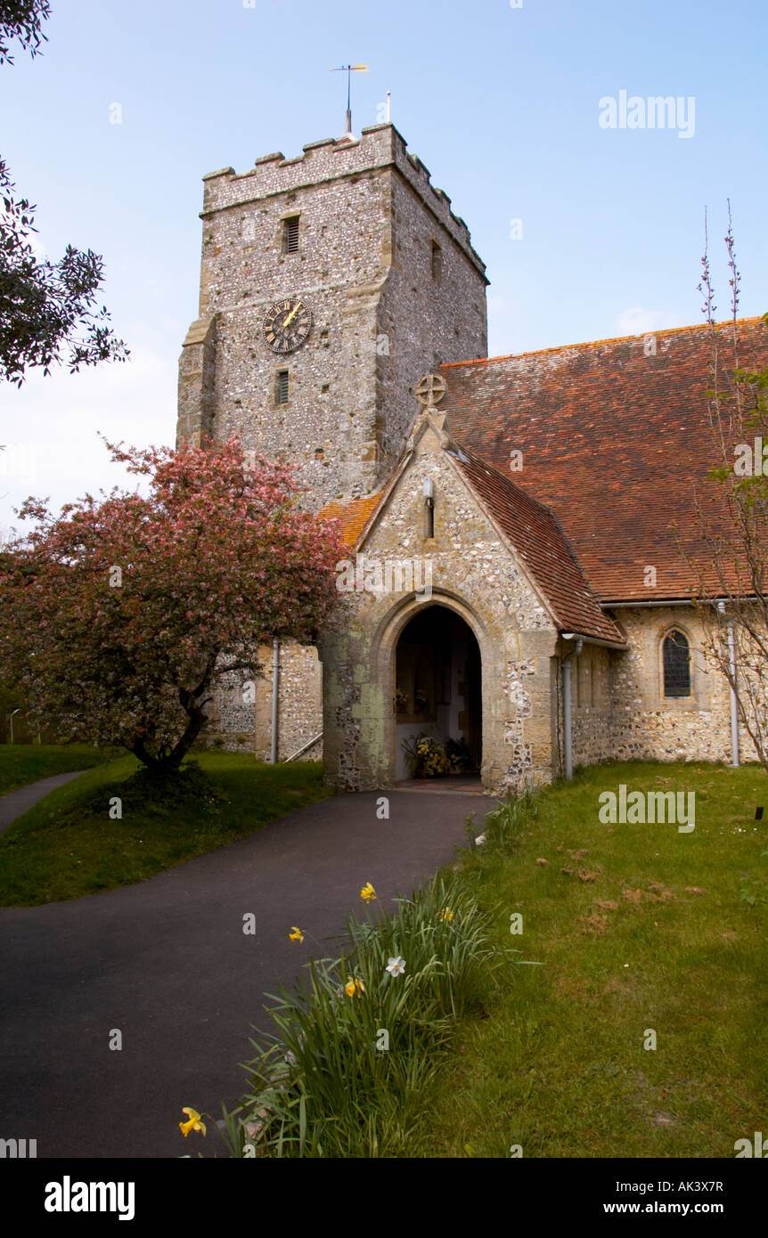 Burpham church hi-res stock photography and images - Alamy