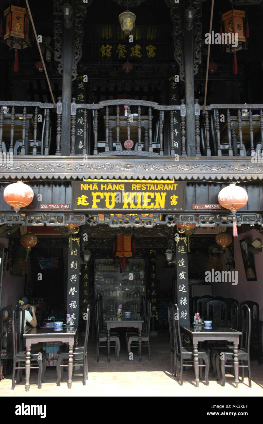 Restaurant Fu Kien specialised on chinese food Hoi An Vietnam Stock ...
