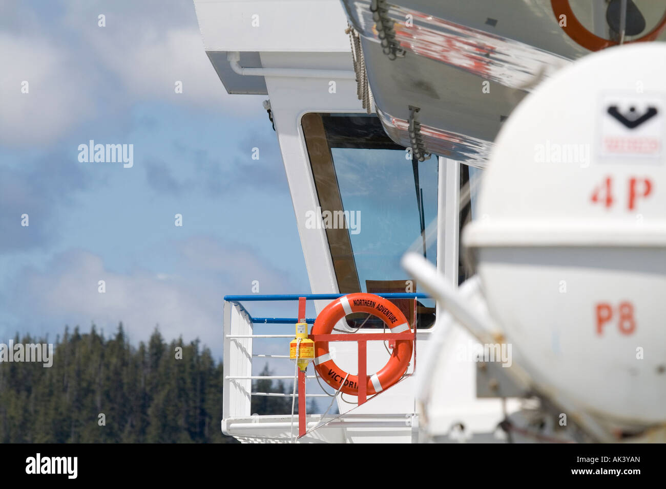 BC Ferries Northern Adventure on the Inside Passage between Port Hardy ...