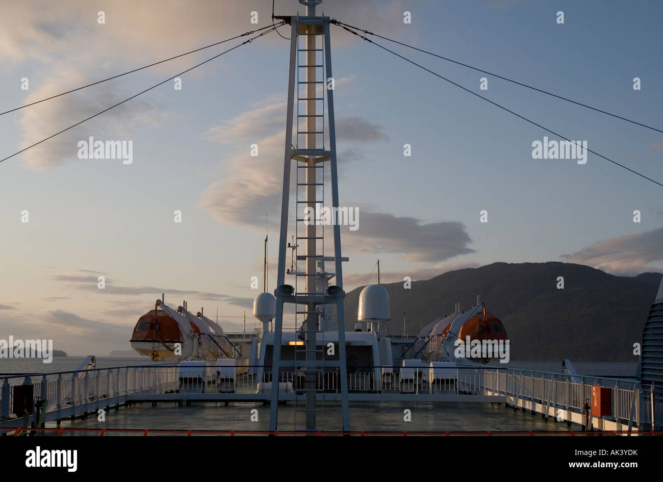 BC Ferries Northern Adventure on the Inside Passage between Port Hardy ...