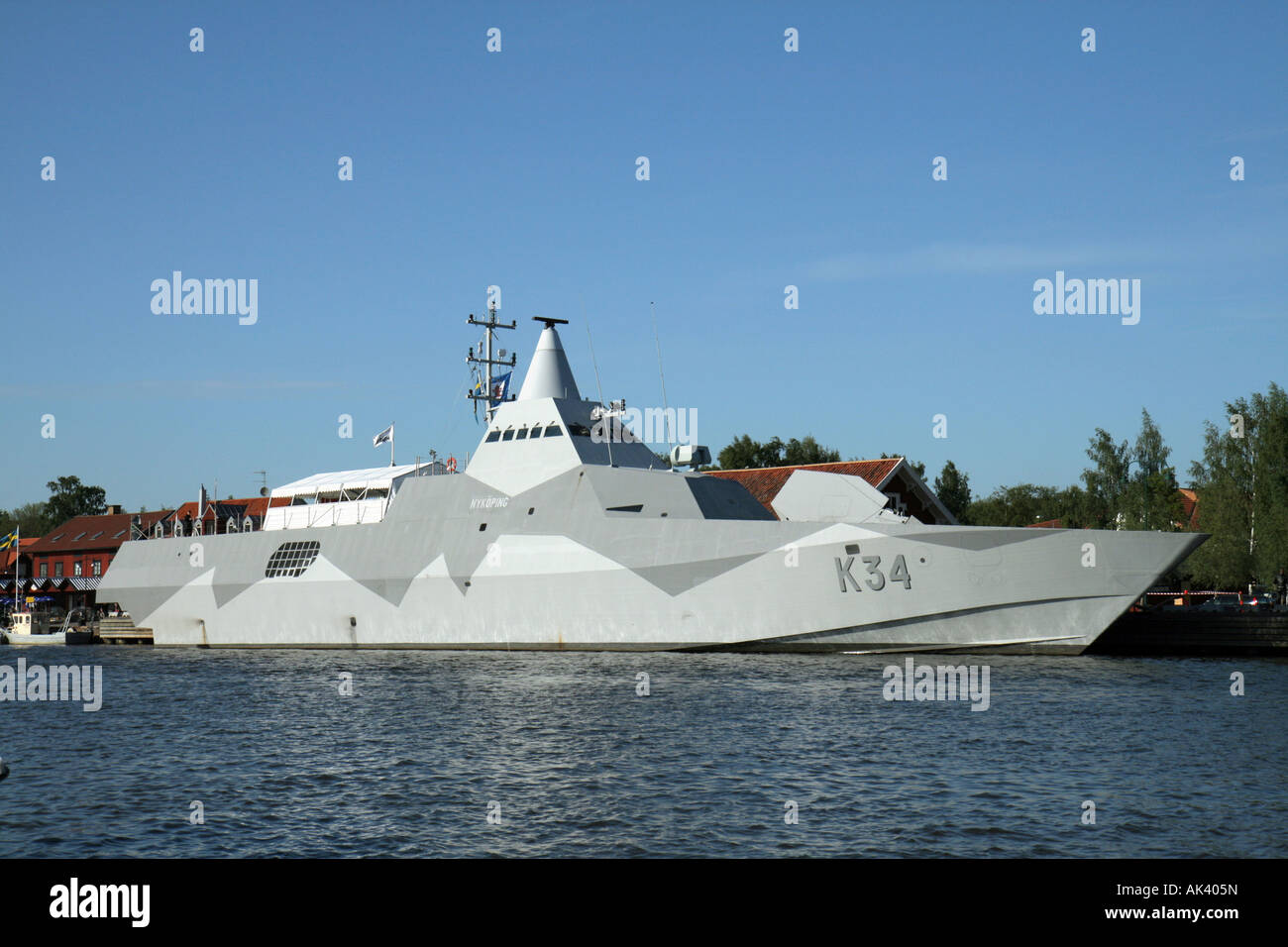 Visby class stealth corvette hi-res stock photography and images - Alamy