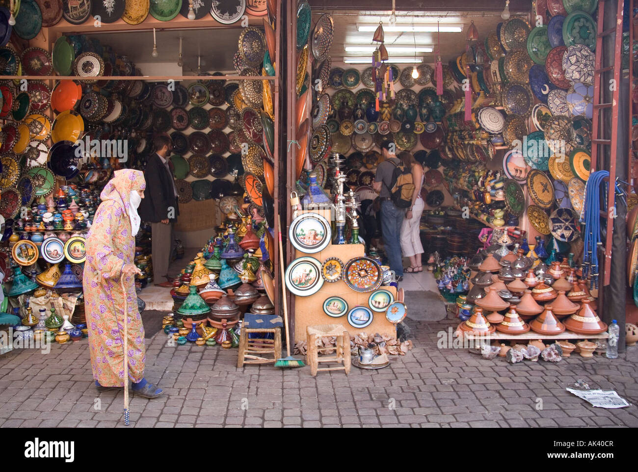 Jemma El Fna square Marrakesh Morocco Stock Photo - Alamy
