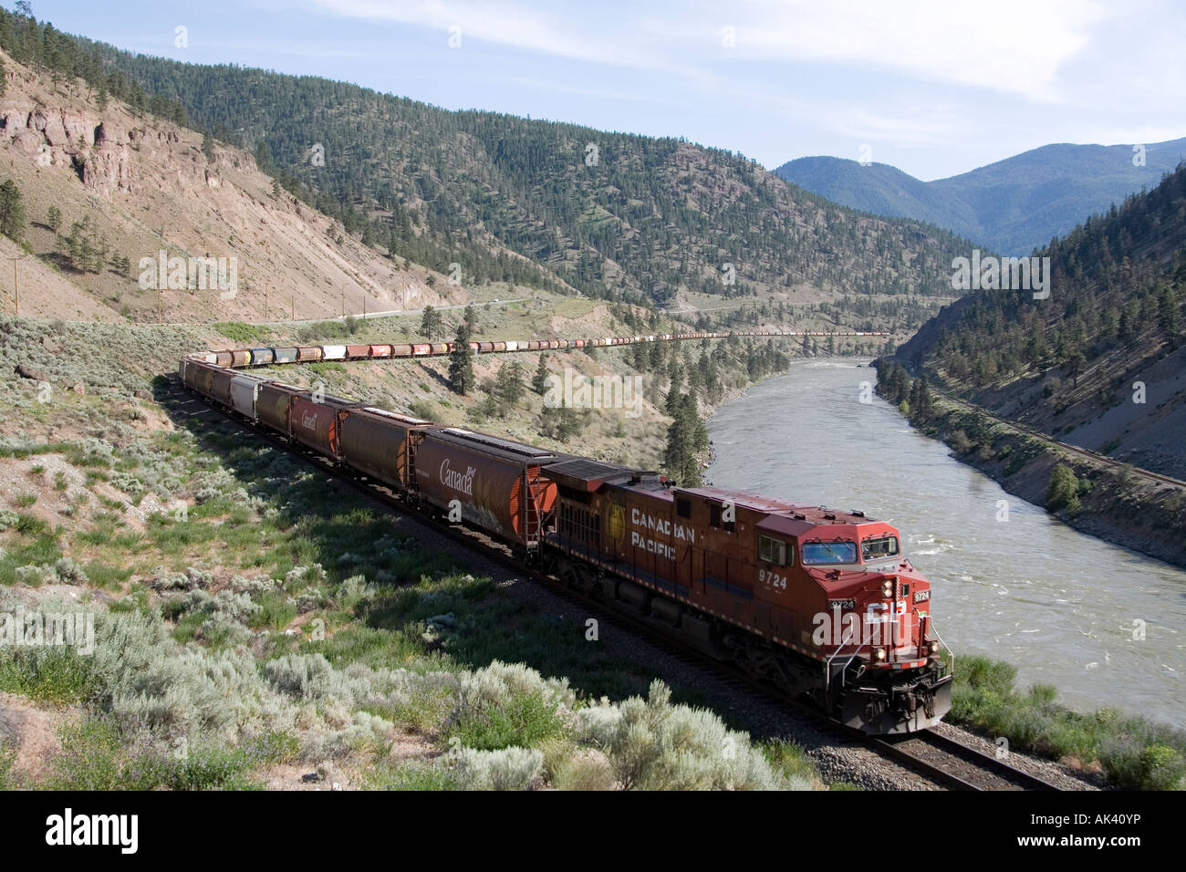 Canadian Pacific Locomotive High Resolution Stock Photography and ...