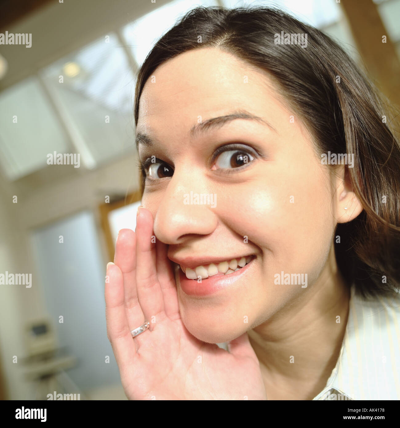 Office workers gossiping hi-res stock photography and images - Alamy