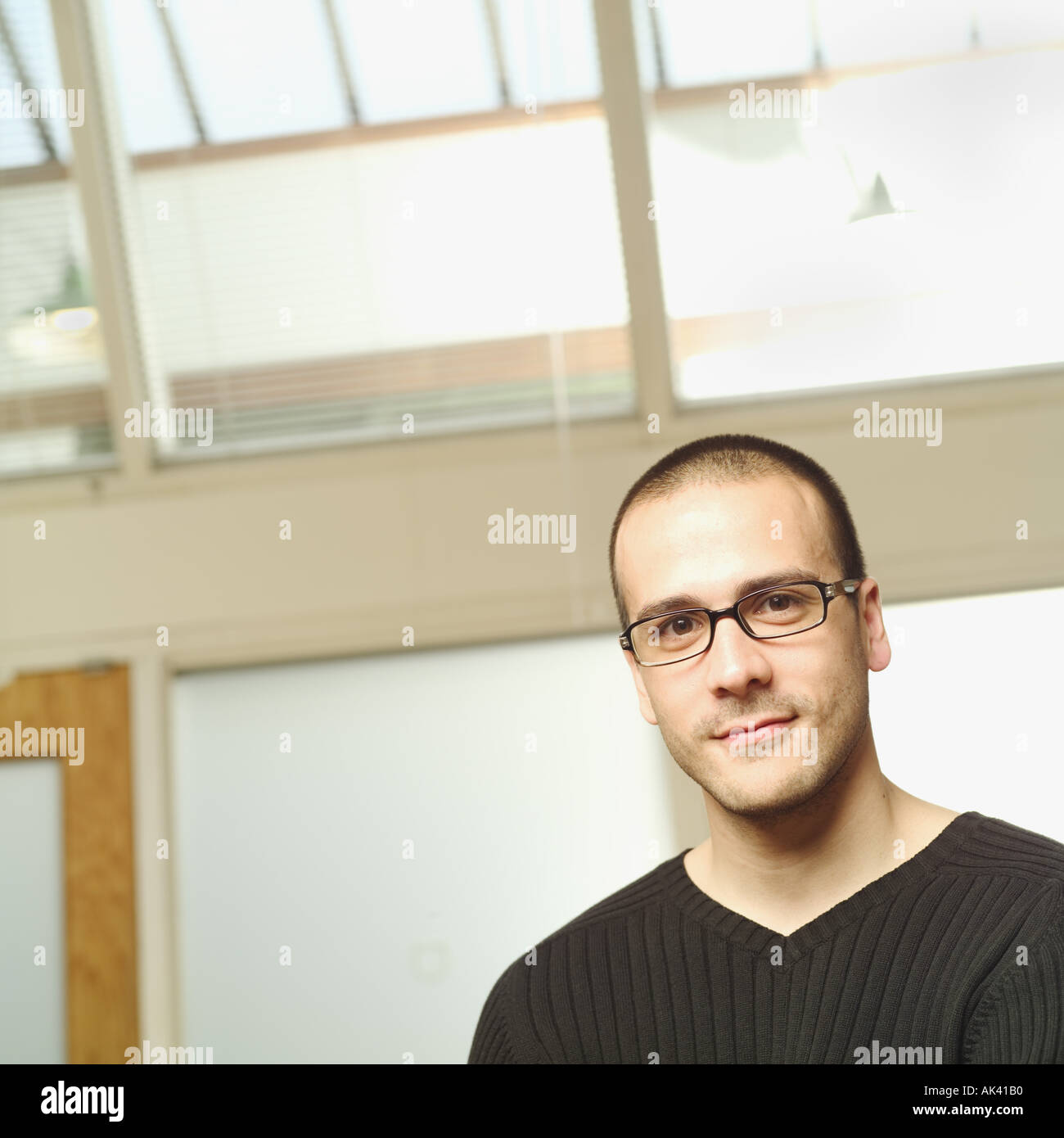 Portrait office black man hi-res stock photography and images - Alamy