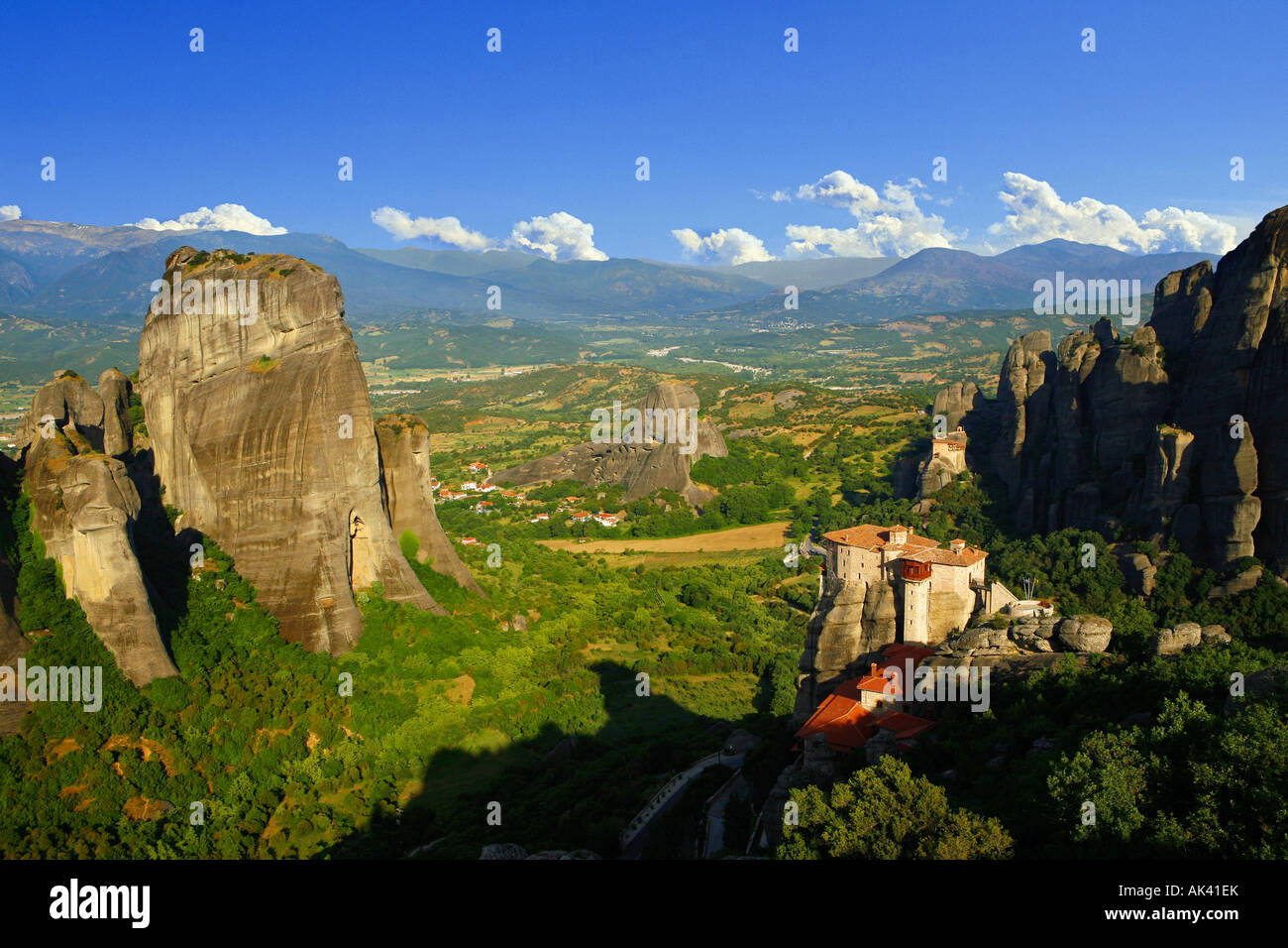 Meteora in Greece Stock Photo - Alamy