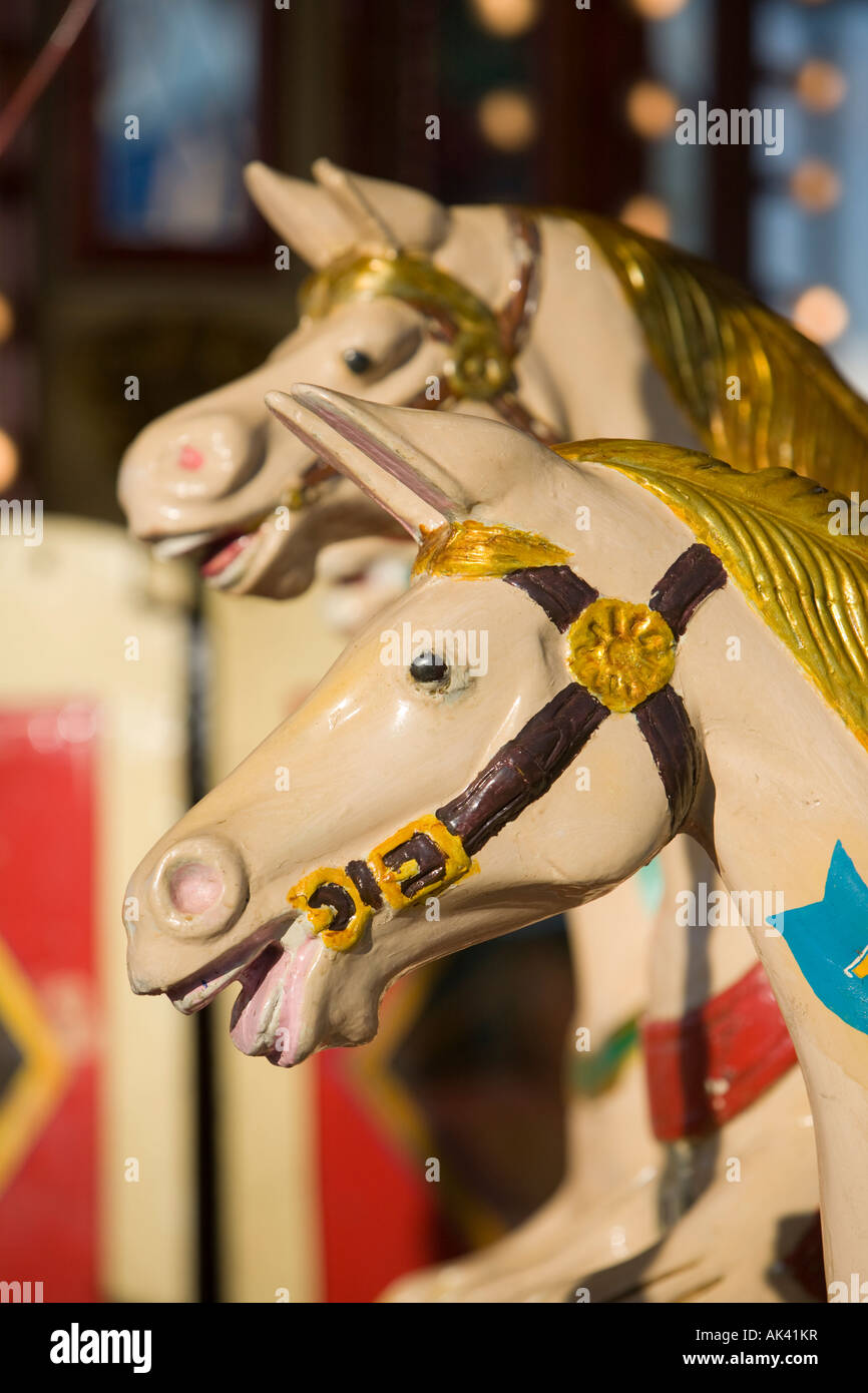The victorian gallopers roundabout hi-res stock photography and images ...