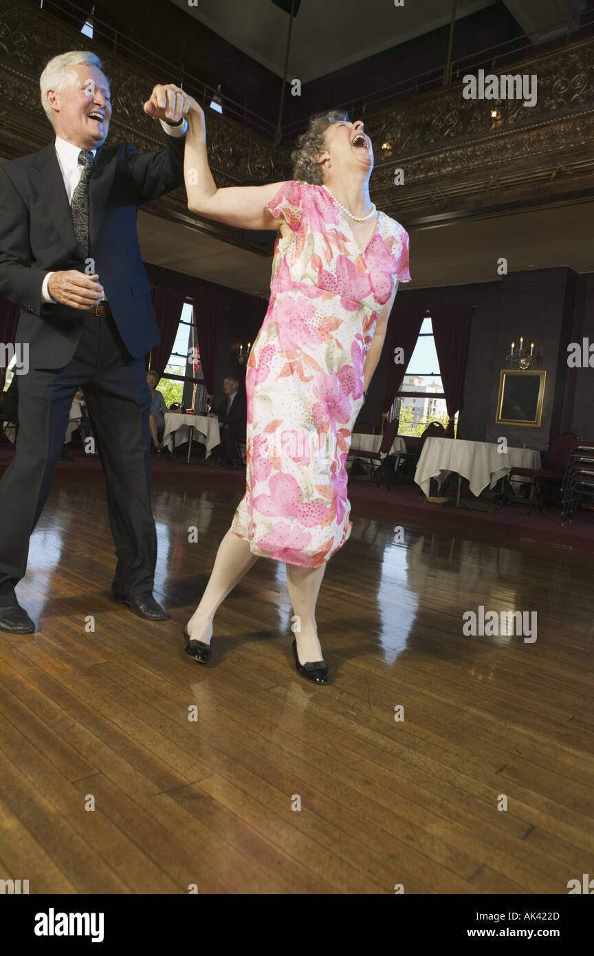 Old woman dancing dance floor hi-res stock photography and images - Alamy