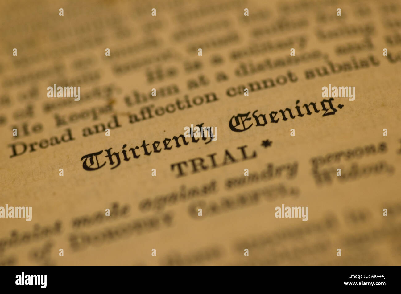 Title page heading hi-res stock photography and images - Alamy