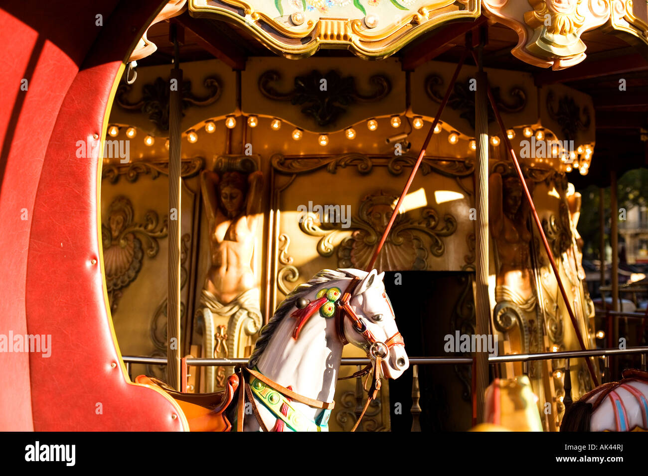 Carousel France Stock Photo - Alamy