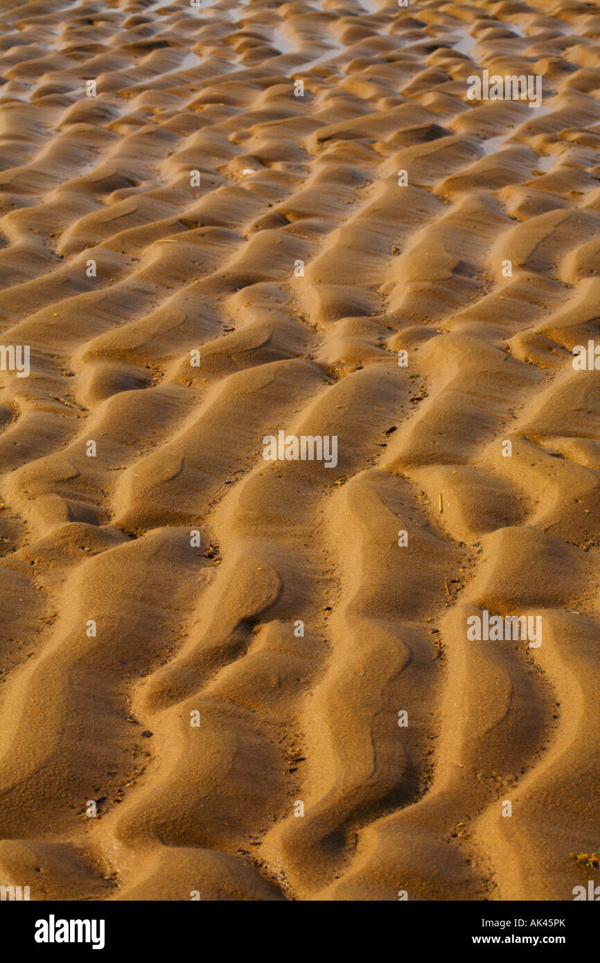 Ripples in the Sand Stock Photo - Alamy