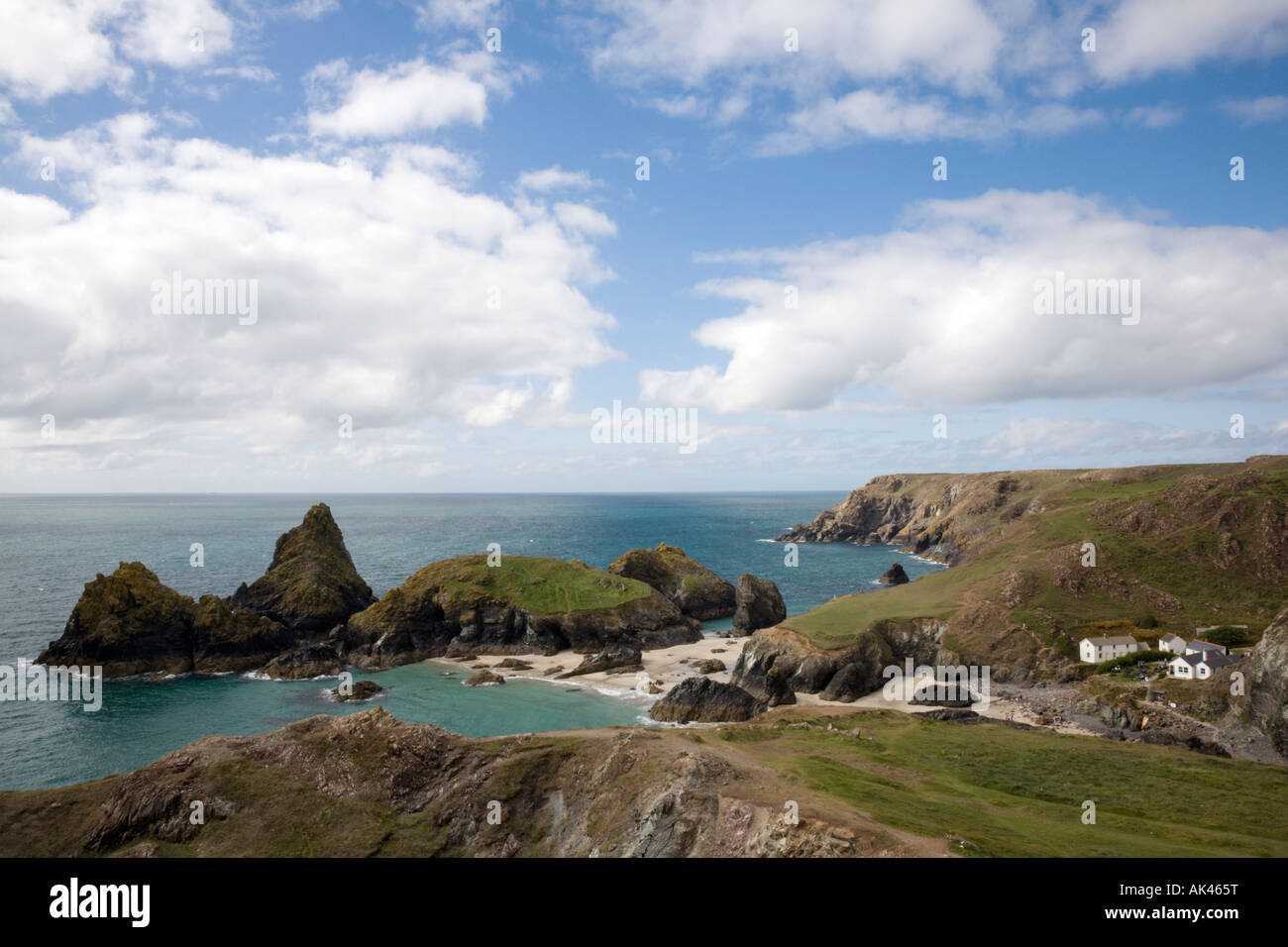 Kynance Cove Cornwall Stock Photo - Alamy