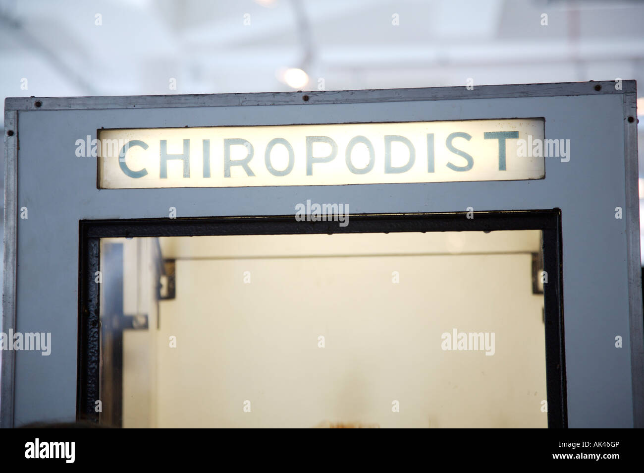 Chiropodist sign hi-res stock photography and images - Alamy