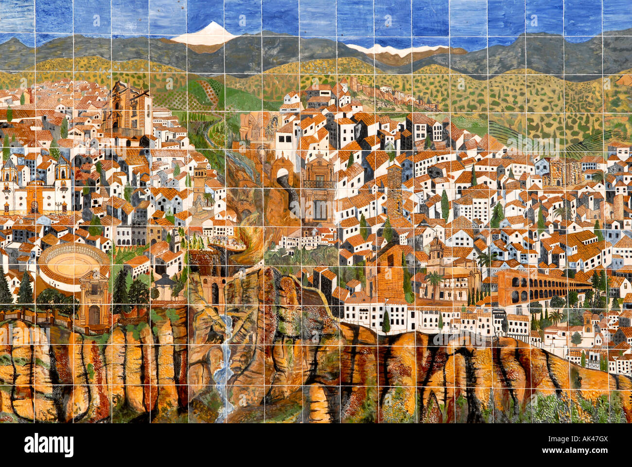 Ronda spain map hi-res stock photography and images - Alamy