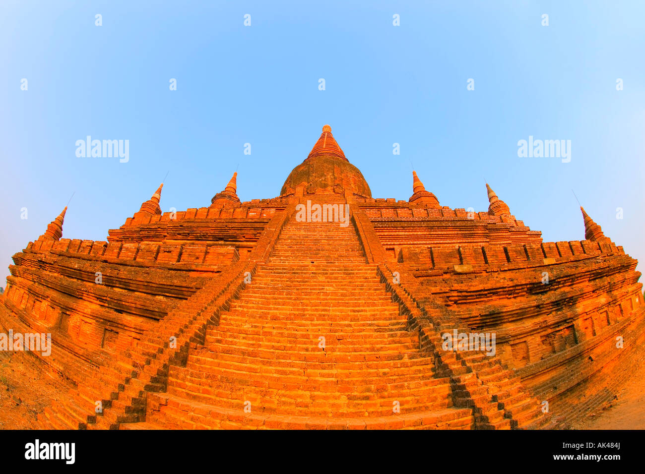 Stupa temple in Bagan, Myanmar Stock Photo - Alamy