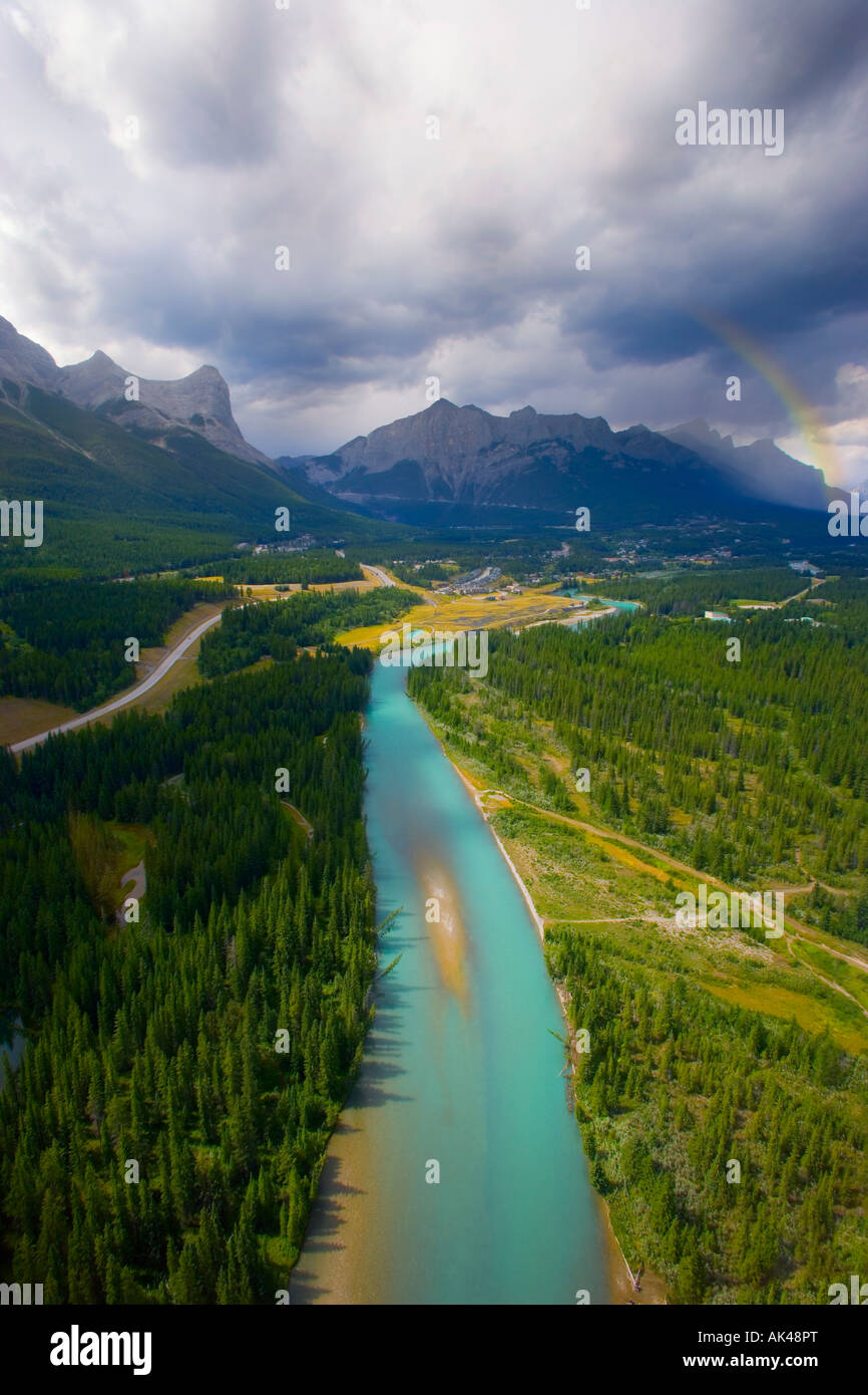 Aerial canmore hi-res stock photography and images - Alamy