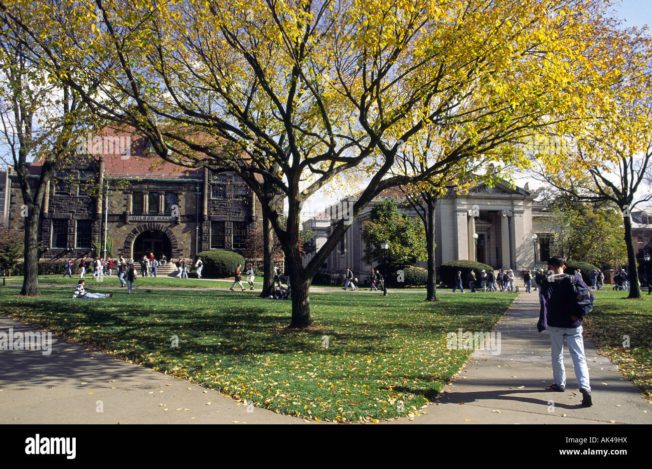 The campus of Brown University in Providence Rhode Island Stock Photo ...