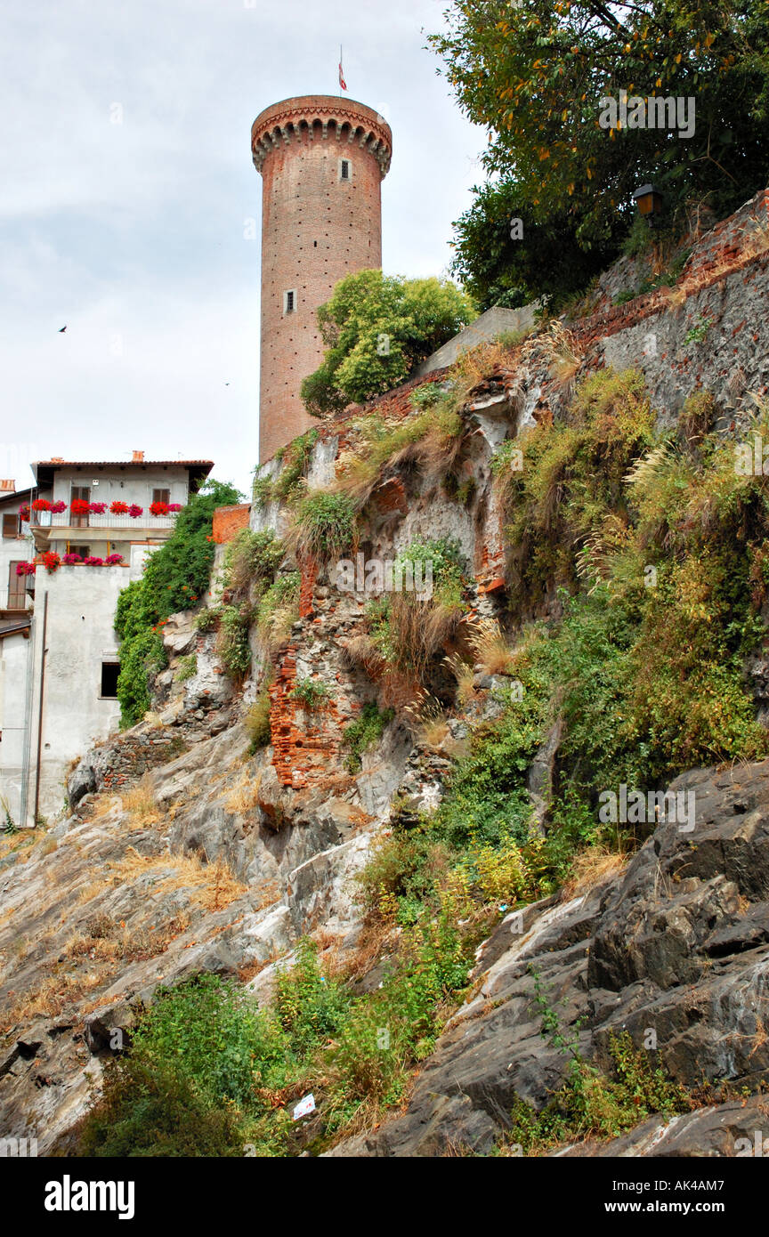 Castle of Ivrea, Italy Stock Photo - Alamy