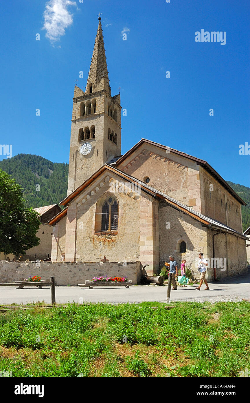Nevache church hi-res stock photography and images - Alamy