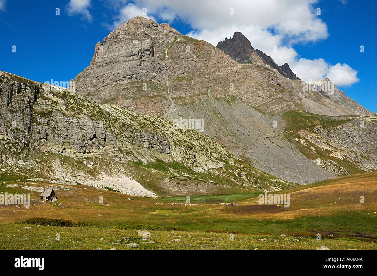 Crete du Queyrellin, Vallée de la Clarée Stock Photo - Alamy