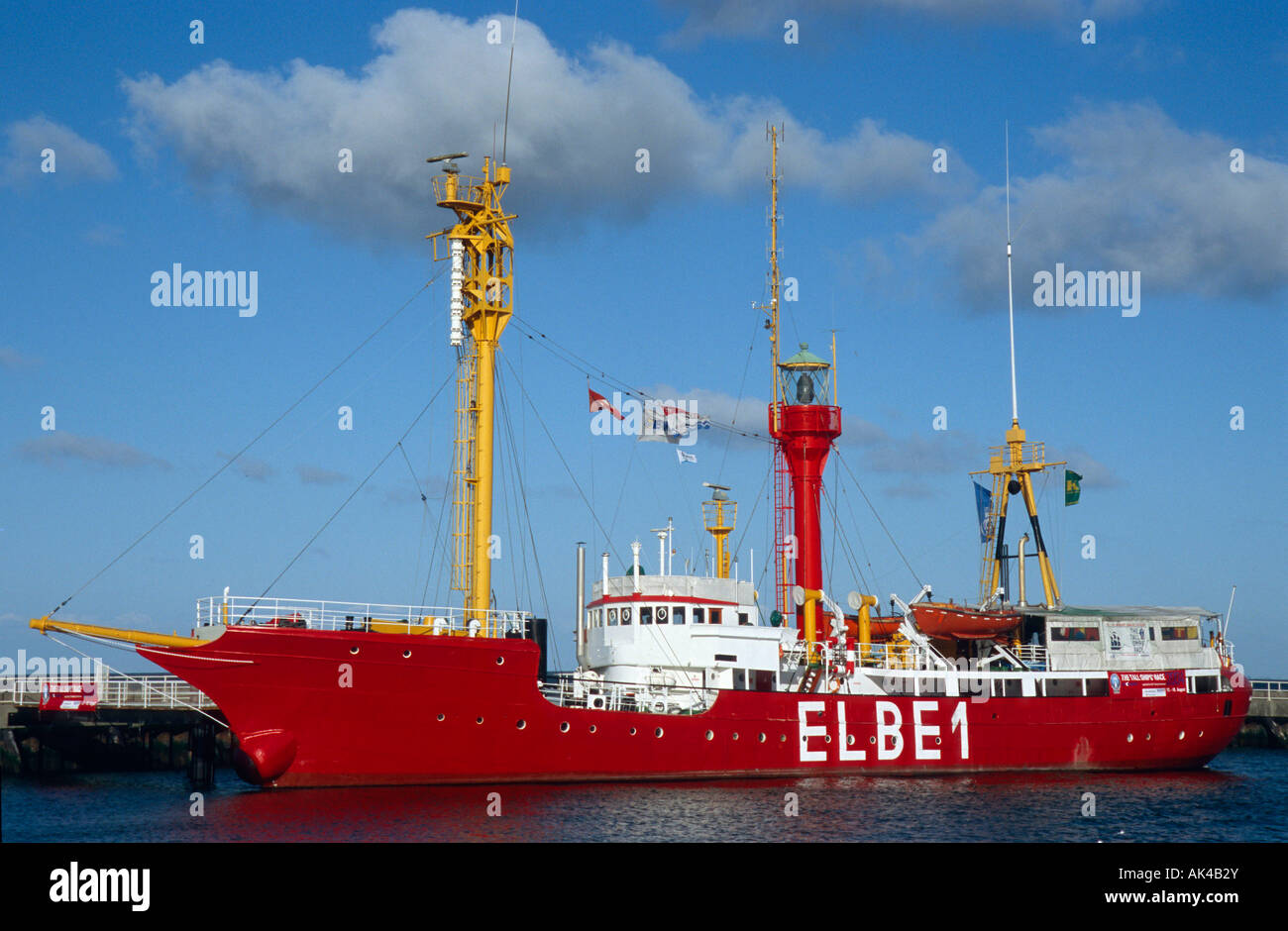 Light ship / Cuxhaven Stock Photo - Alamy