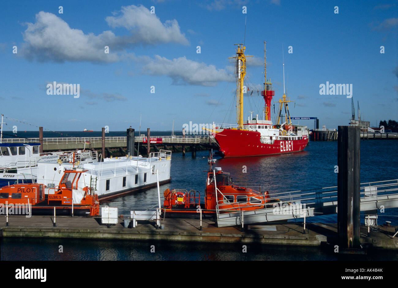 Light ship / Cuxhaven Stock Photo - Alamy