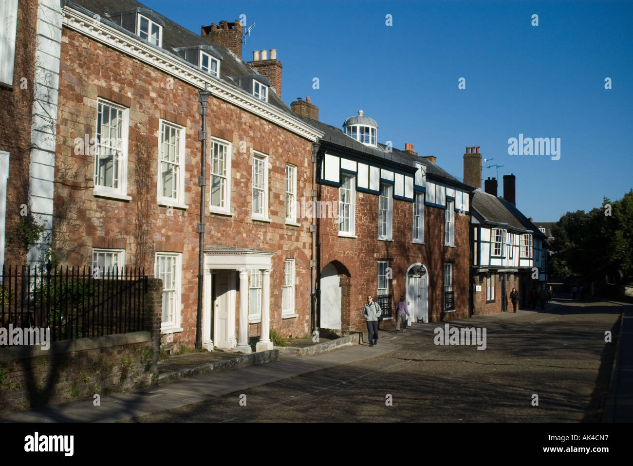 Cathedral Close, Exeter, Devon, UK Stock Photo - Alamy