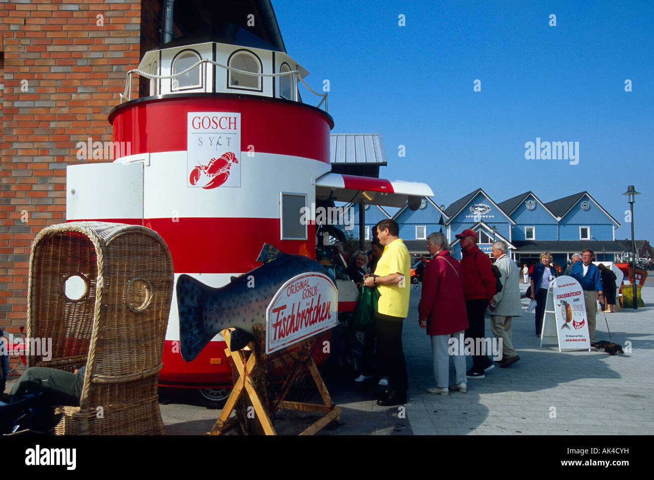 Fish stall / List Stock Photo - Alamy