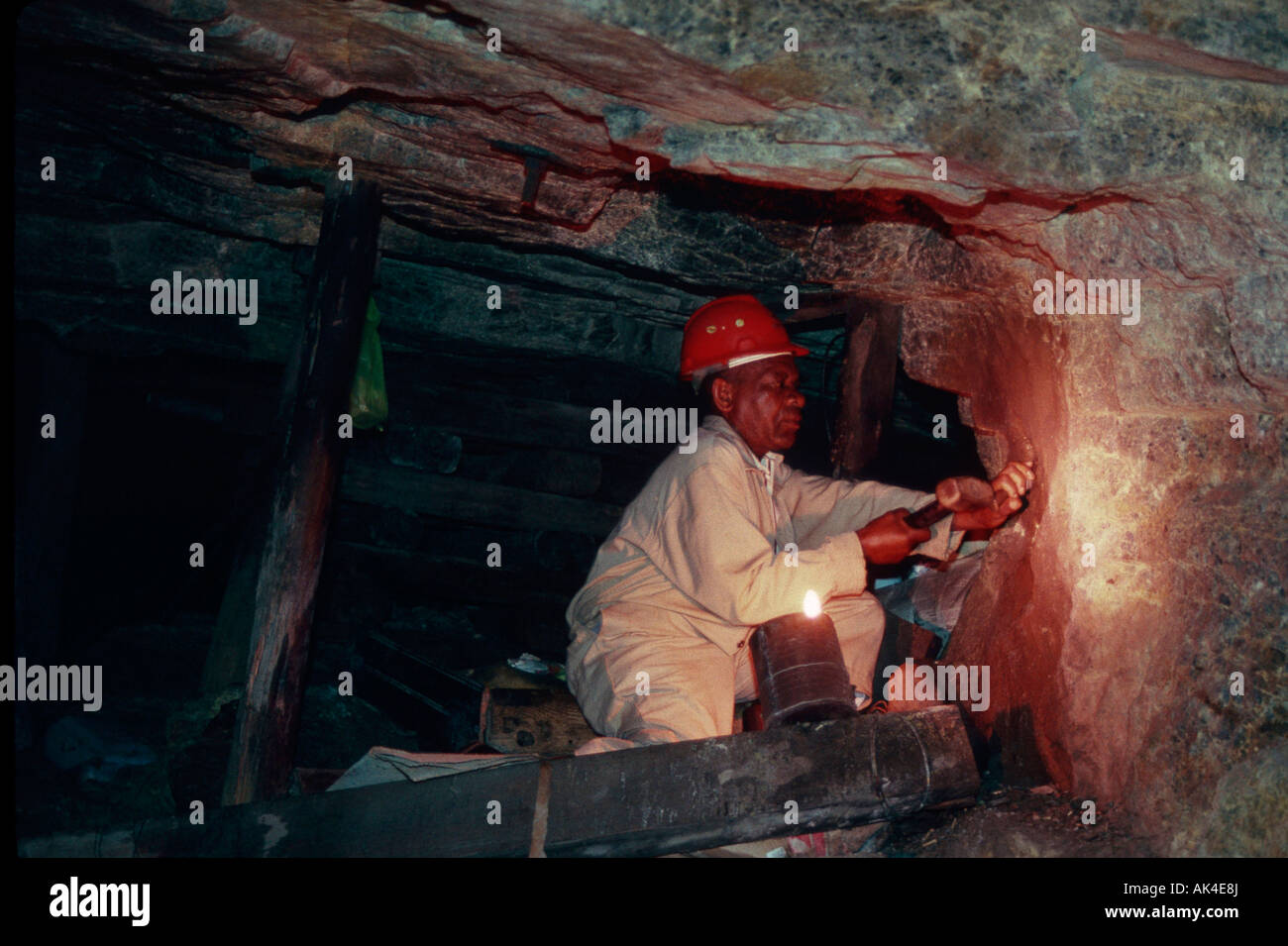 Old gold mining, Gold Reef City Stock Photo - Alamy