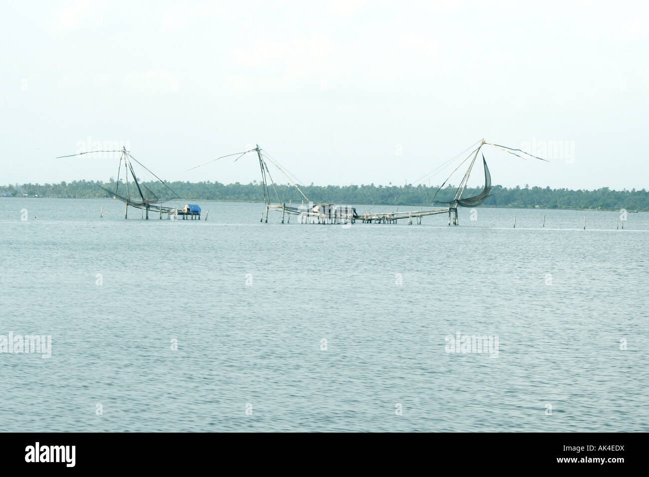 Chinese fishing nets Stock Photo - Alamy