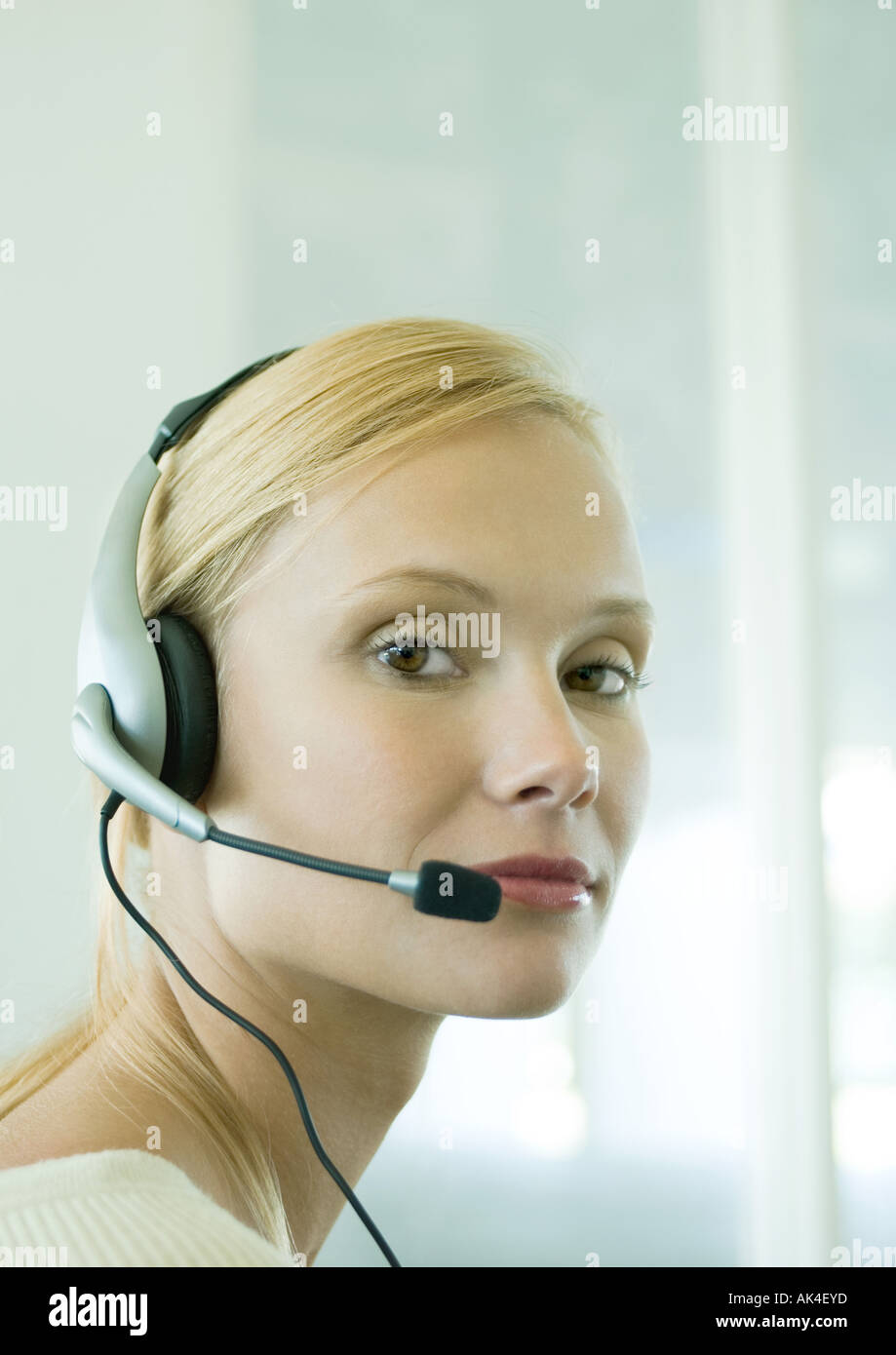 Corner headset hi-res stock photography and images - Alamy