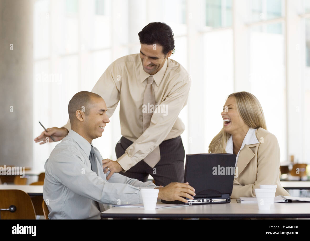 Group of business executives candid hi-res stock photography and images ...